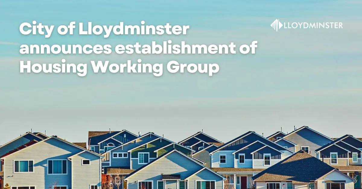 City of Lloydminster announces establishment of Housing Working Group ...