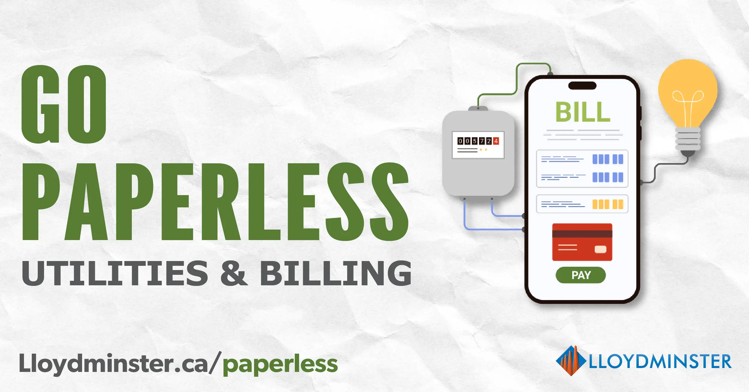 City encourages customers to take advantage of paperless billing | City ...