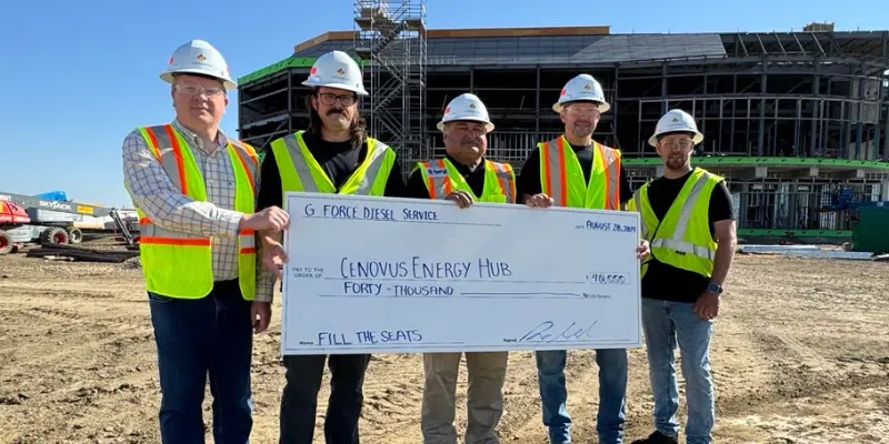 G-Force Diesel Announces $40,000 Sponsorship at Cenovus Energy Hub ...