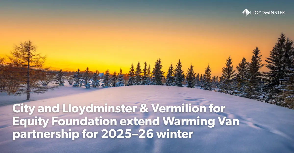 City and Lloydminster & Vermilion for Equity Foundation extend Warming ...