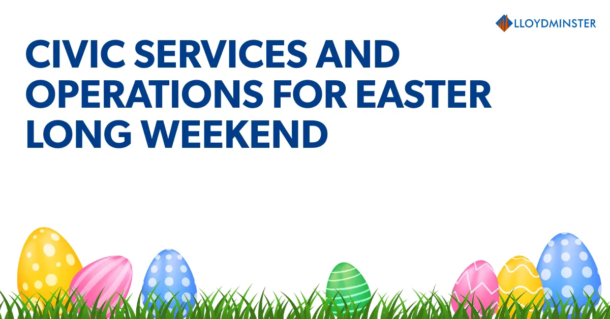 Civic services and operations for Easter long weekend | City of ...